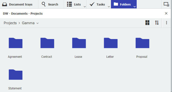 Set up and maintain well-organized project folders